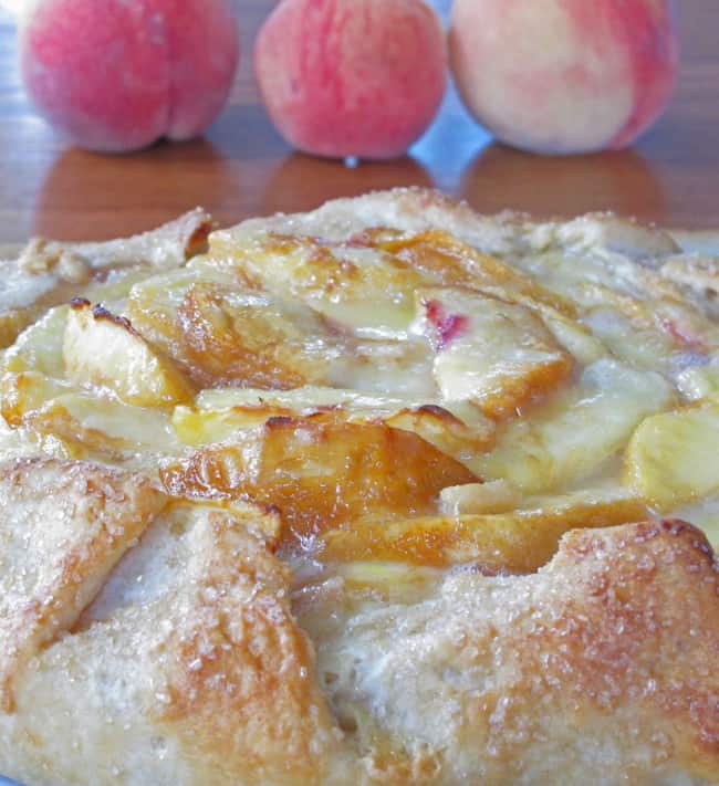 Peach Galette - My Late Summer Fruit Reverie - Mother Would Know