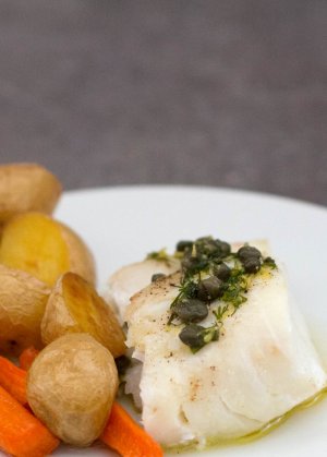 Fish With Lemon Caper Sauce | Mother Would Know