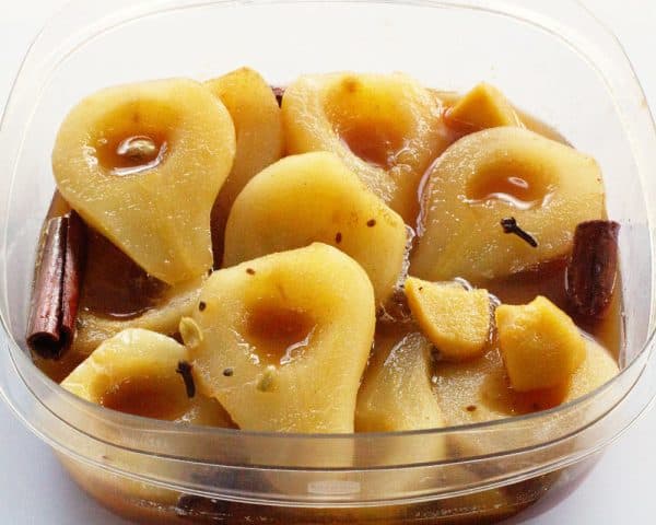 Cider Masala Poached Pears - Mother Would Know