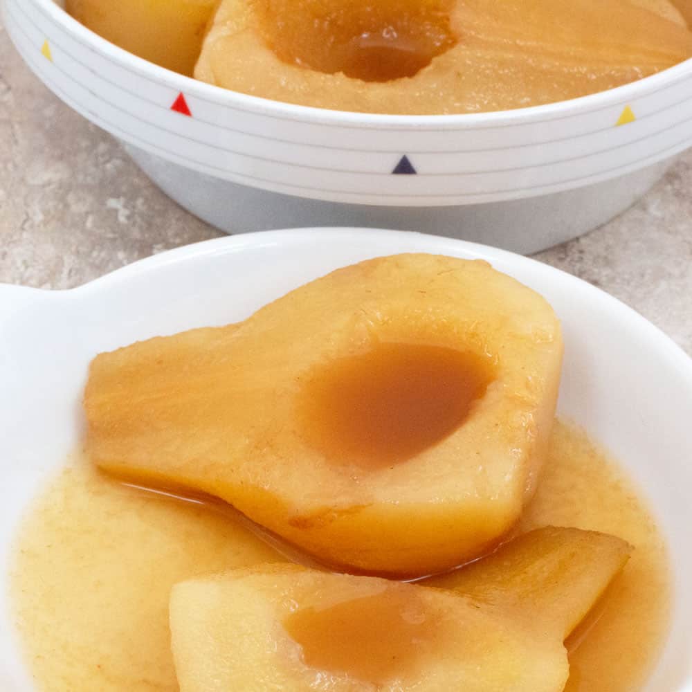 Cider Masala Poached Pears | Mother Would Know
