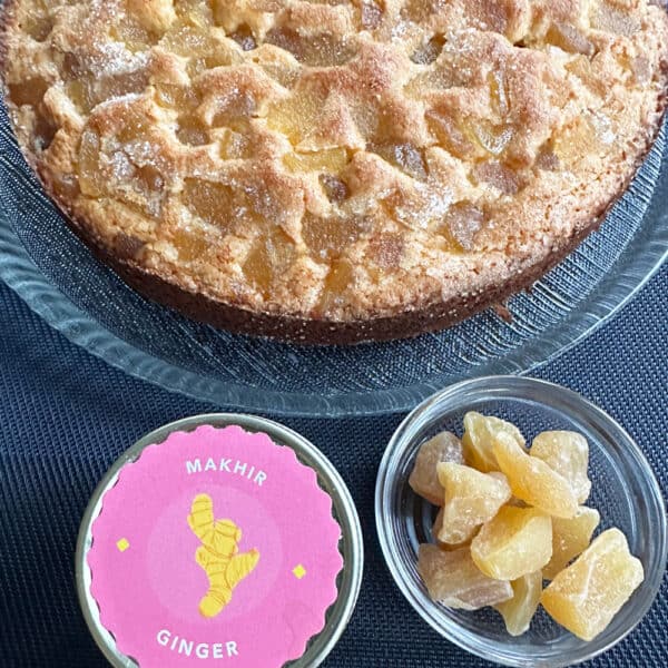 Almond Ginger Yogurt Cake - Mother Would Know